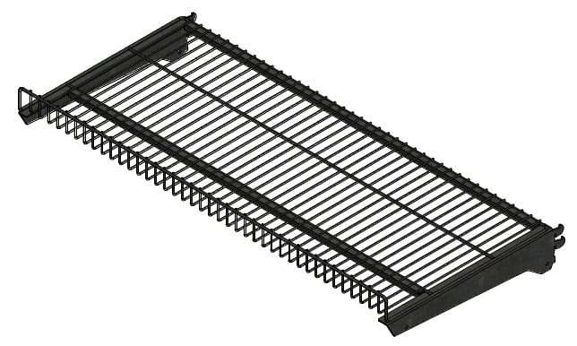 Wire Gondola Shelves – 3' W x 16” D, Flat or Angled Display – Retail ...