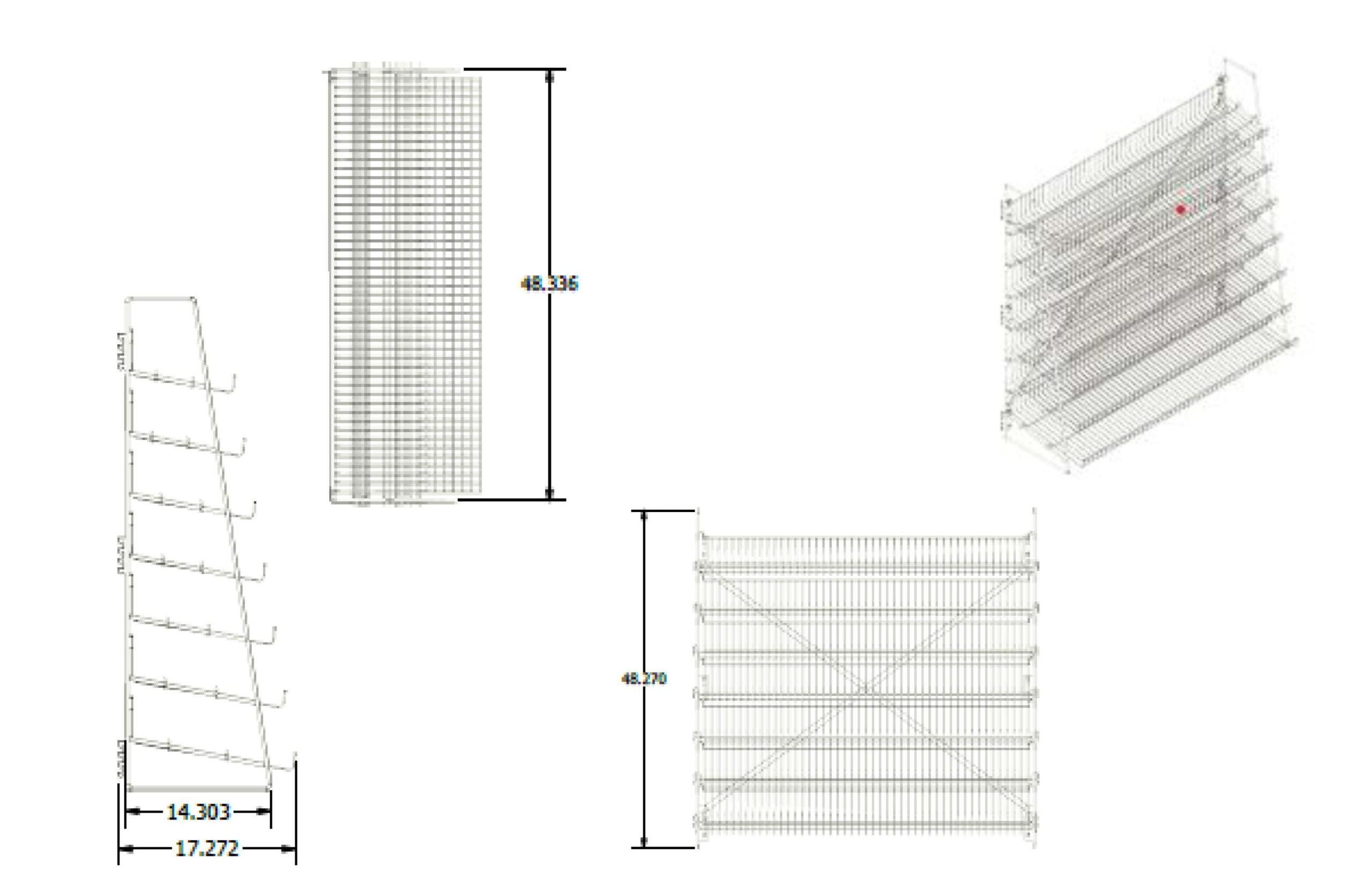 Candy Rack - Gondola Mounted – Retail Product Solutions